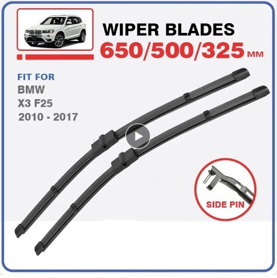 Limpiaparabrisas plumillas delantero BMW X3 X4 – repuestovehicular.com